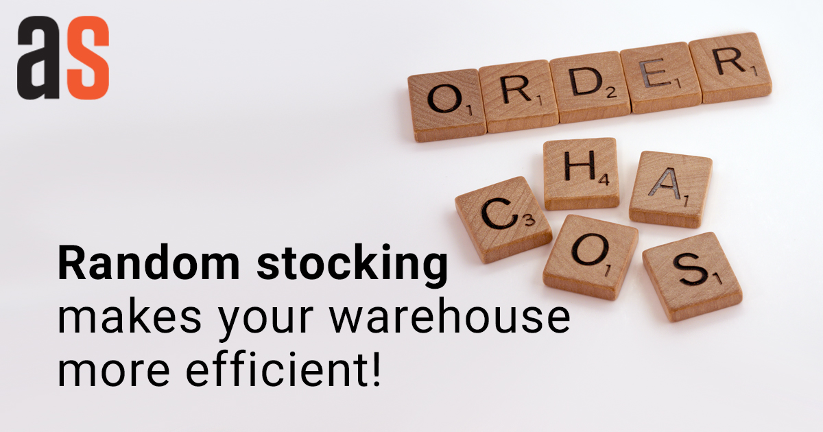 Why random stocking makes your warehouse more efficient