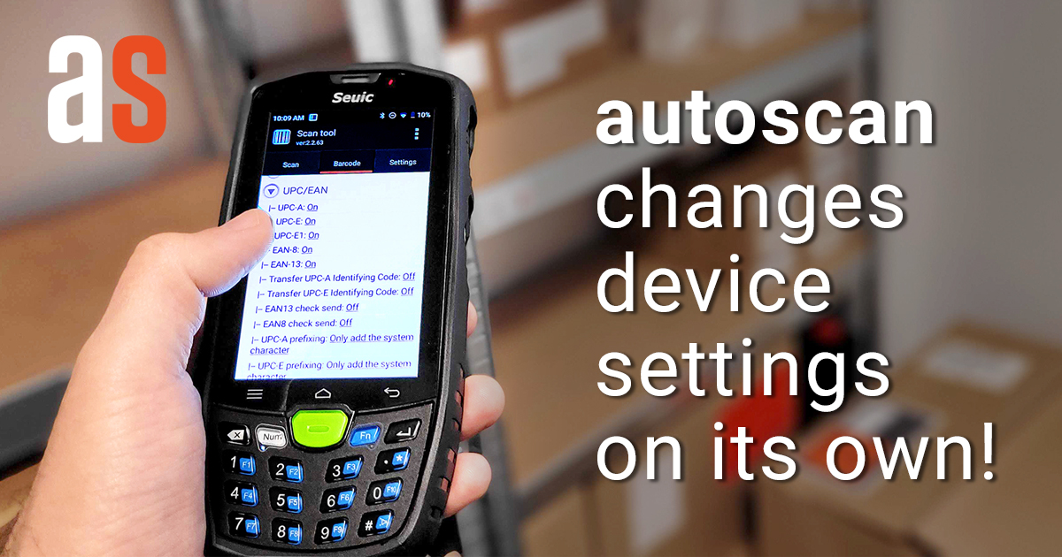 autoscan changes device settings on its own!