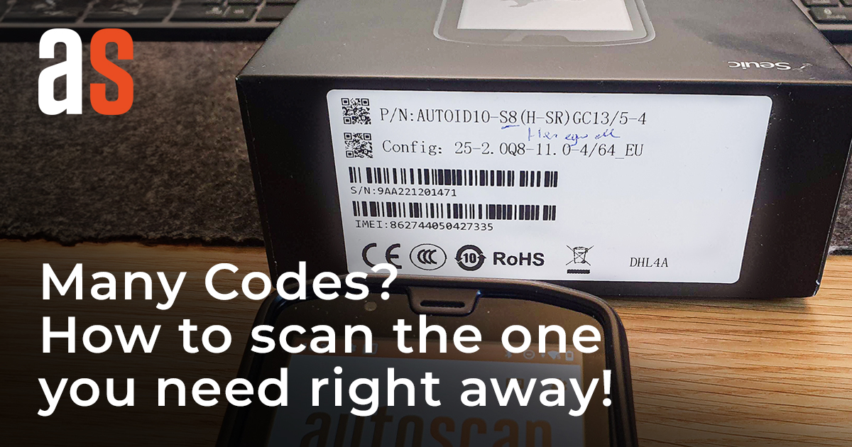 Tip: Scanned the wrong parcel code again? Here's how to scan the right one!