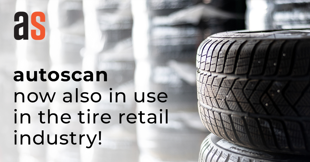 autoscan now also in use in the tire retail industry!