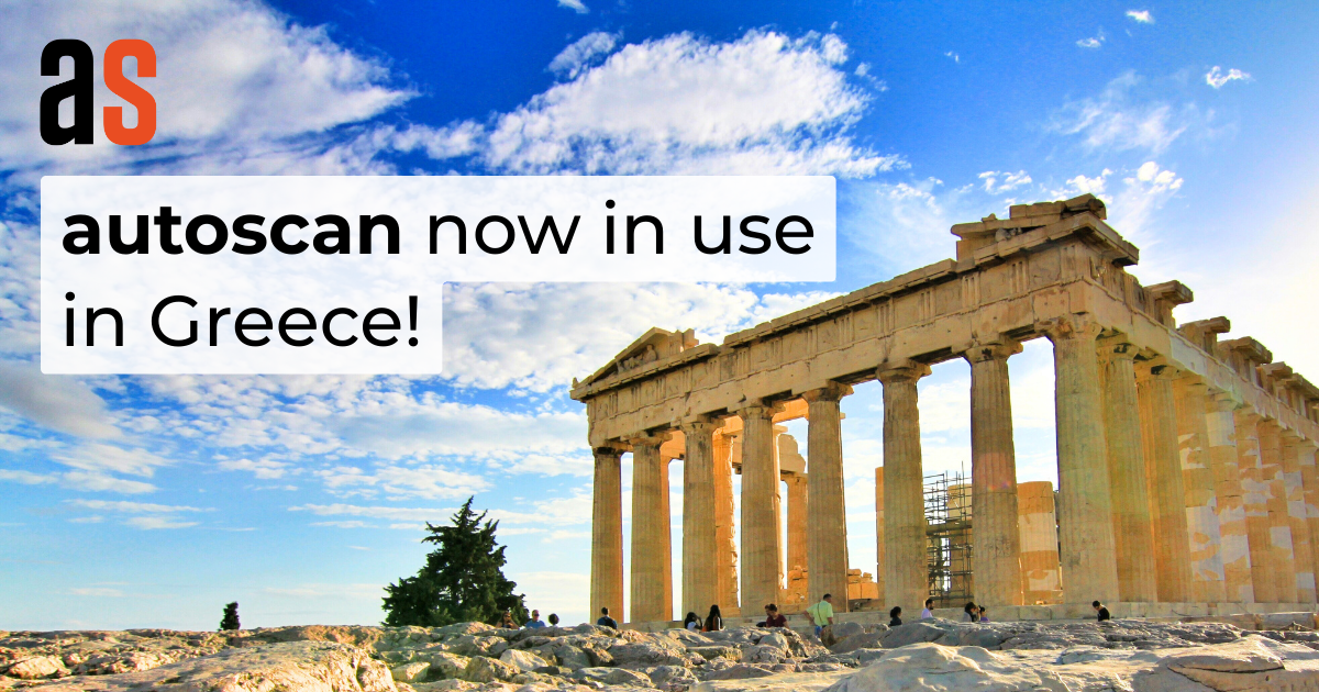 autoscan now in use in Greece!